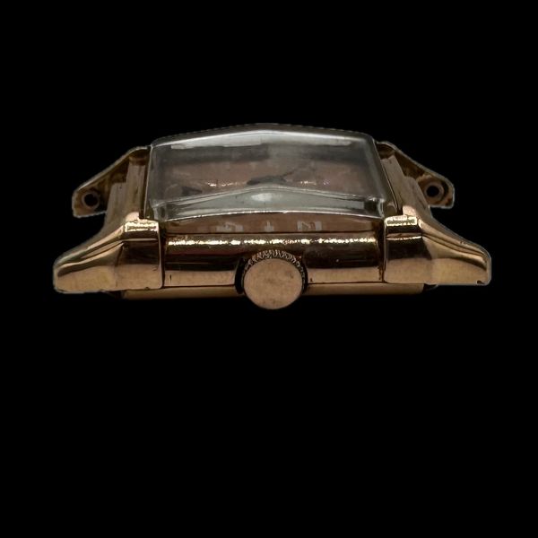 Vintage 21mm Bulova Copper Men's Mechanical Wristwatch 7 AK USA 14k ...