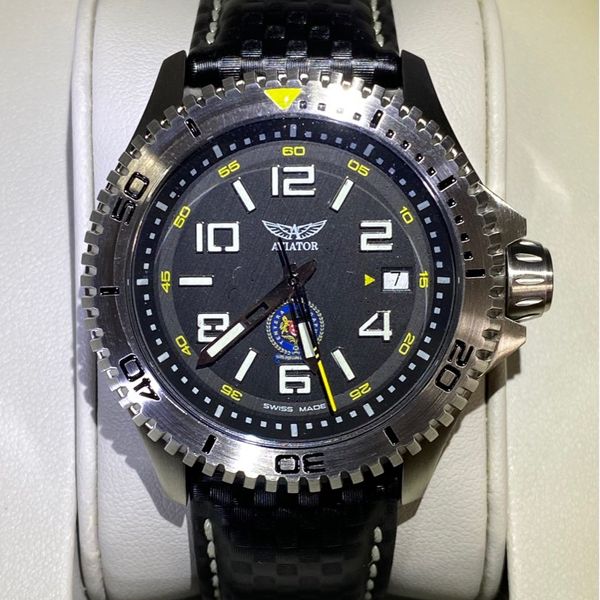 Aviator CH-2900 SAF Swiss made army watch | WatchCharts Marketplace