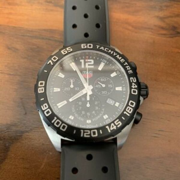 Tag Heuer Men’s Chronograph Black Dial Formula 1 CAZ1010 New With Tags ...