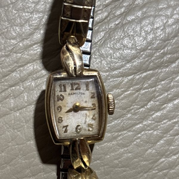 Hamilton 14k Gold Ladies Watch | WatchCharts Marketplace