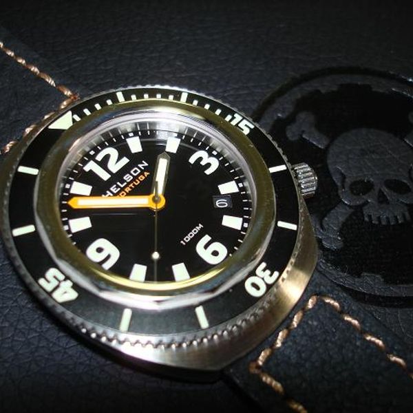 *SOLD* Helson Tortuga with Black Dial and Numbers (outstanding ...