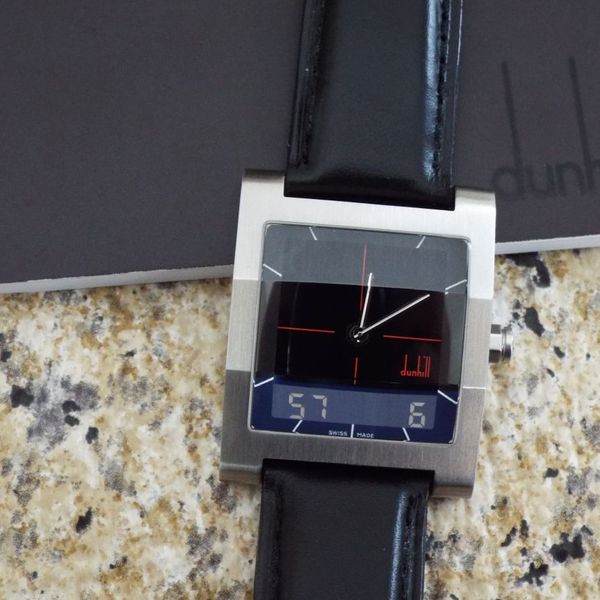 FS: Dunhill DM7 Swiss Quartz Multifunction Watch With Boxes & Papers ...