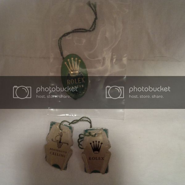 FS: VINTAGE ROLEX PAPER TAGS 50s 60s | WatchCharts Marketplace