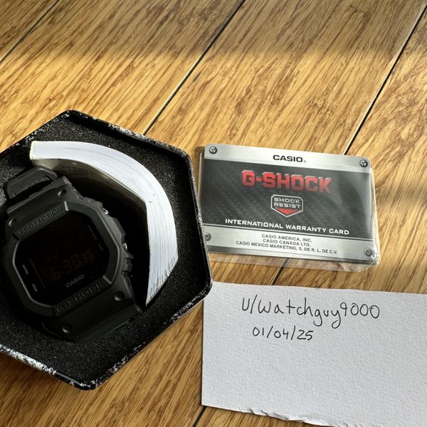 [WTS] G-Shock DW5600 Psychworld Collab Negative display | WatchCharts ...