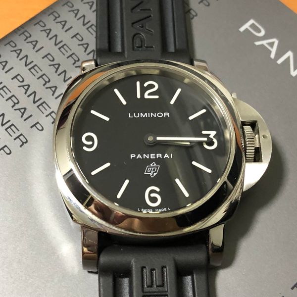 WTS PAM 000 Panerai Discon Base Logo Model K Series Triple Box ...
