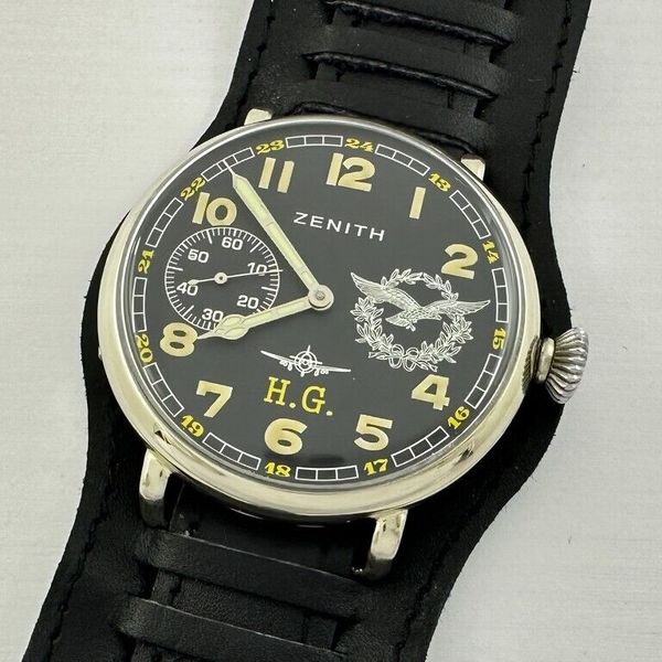 Zenith H.G. Hermann Goring Luftwaffe Pilot WW2 Vintage 1939-1945 Swiss ...