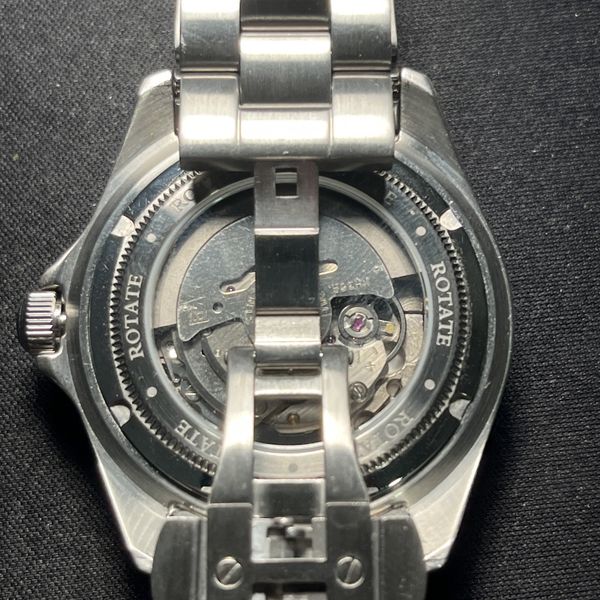 Seiko mod NH35a Movement Very Heavy Duty High Quality Stainless Open ...