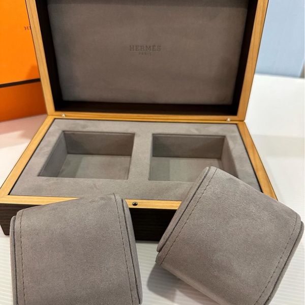Hermes wooden watch box | WatchCharts Marketplace
