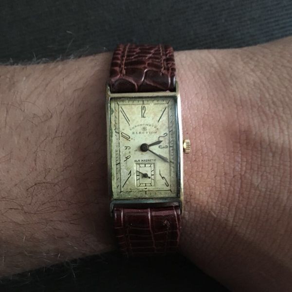 FS Election Chronometer Tank watch | WatchCharts Marketplace