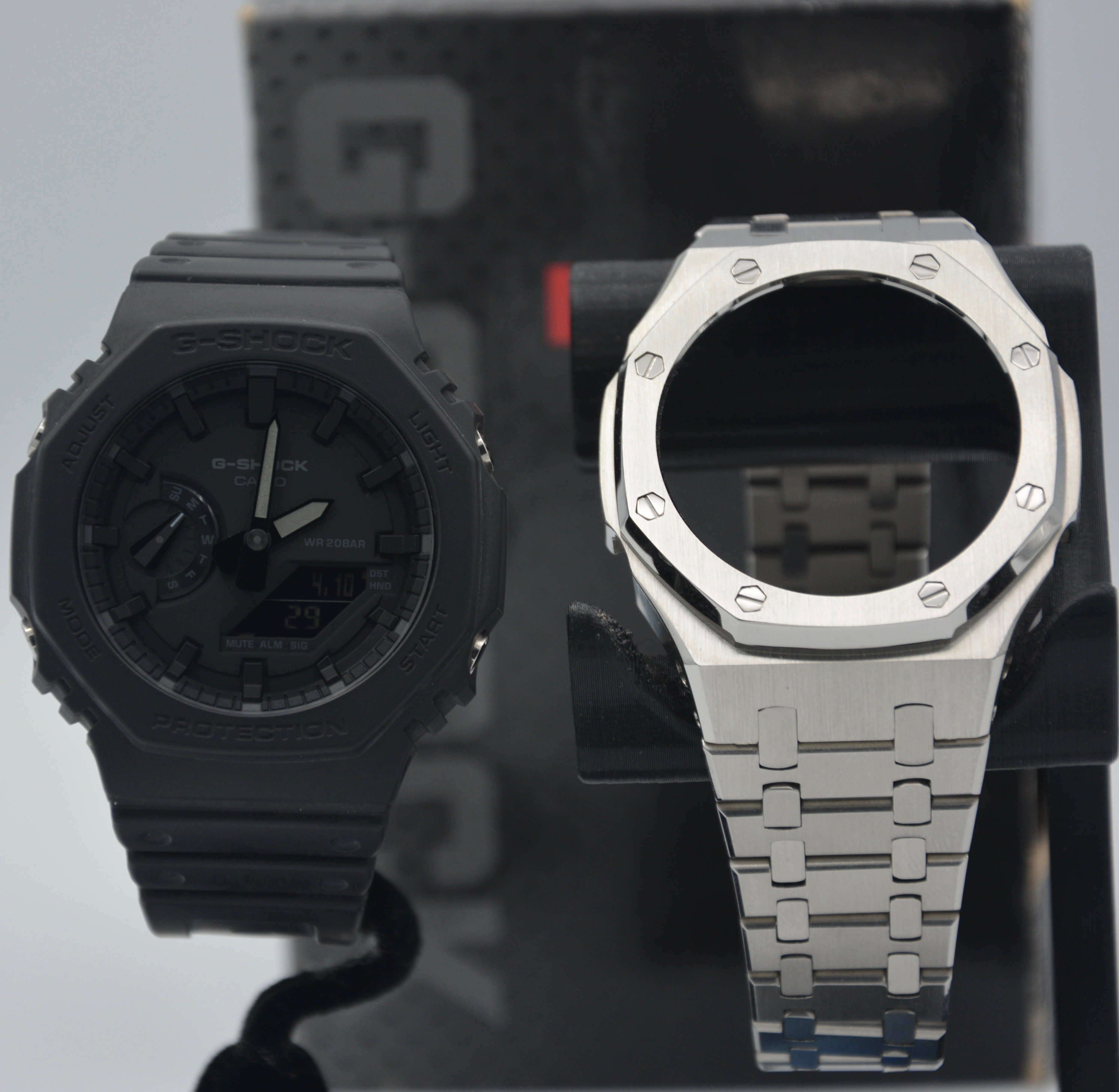 [$170 USD] FS: Casio G-Shock GA2100-1A1K (casioak) & GA2100 CasiOak Mod ...