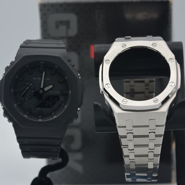 [$170 USD] FS: Casio G-Shock GA2100-1A1K (casioak) & GA2100 CasiOak Mod ...