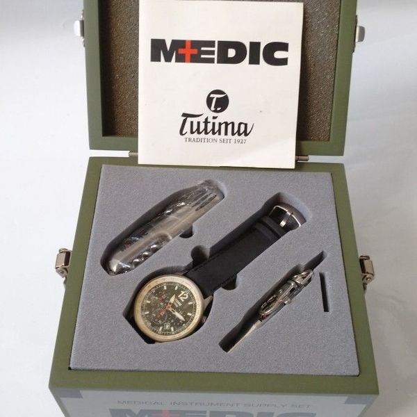 Tutima Medic Wristwatch - Limited Edition 200, Japan Exclusive, Quartz AS-IS | WatchCharts ...