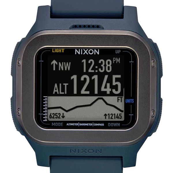NIXON Regulus Expedition 100M Water Resistant Digital Sports Watch ...