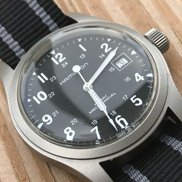 HAMILTON KHAKI MECHANICAL Wristwatch H694190- 2804-2 movement | WatchCharts
