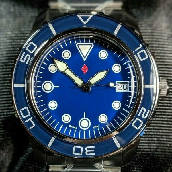Seiko Mod Dagaz Dial Watch Stainless Steel Lume | WatchCharts Marketplace