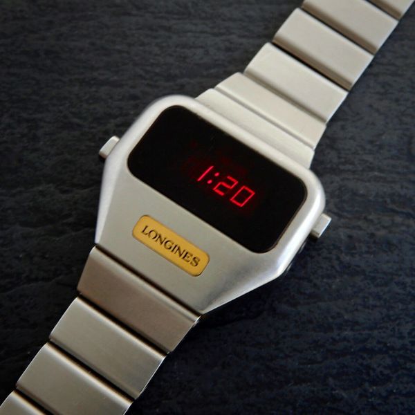 LONGINES "SpaceMan LED Pulsar Time Computer Vintage 1970 Cal 782.1 ...