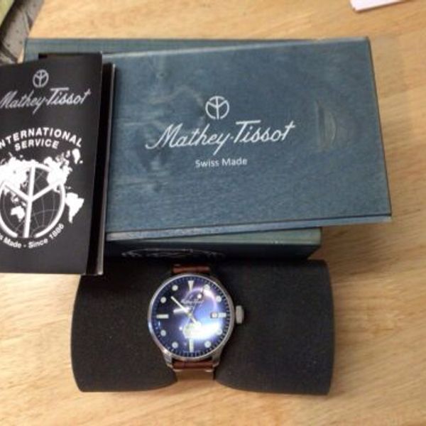 mathey tissot watch automatic Limited Ed 07/81 Lord Divers Watch Free ...