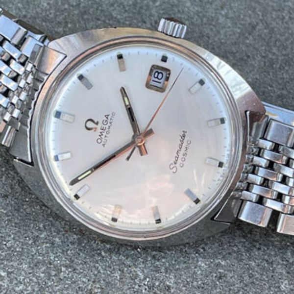 OMEGA Seamaster cosmic Stainless 166026 Tool 107 Automatic No.12 Bracelet | WatchCharts Marketplace