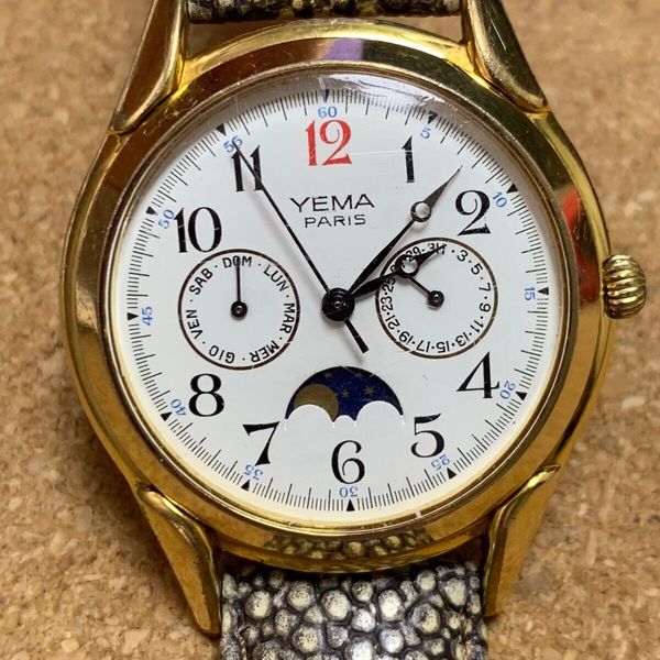 Yema Paris MoonPhase | WatchCharts Marketplace
