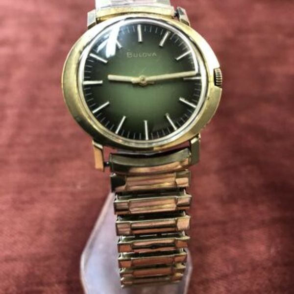 Vintage Bulova 1960s RGP Back Mens Wrist Watch. Working | WatchCharts ...