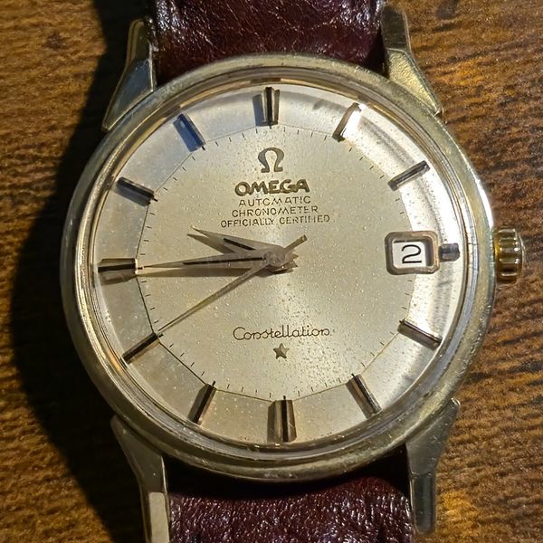 Omega Constellation 168.005 Gold Capped Automatic Chronometer 1960s Vintage | WatchCharts ...