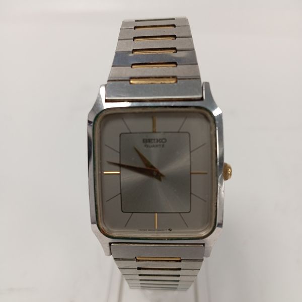 Seiko Quartz Two-Tone Men's Watch with Box Vintage Style 6530-556 Japan ...