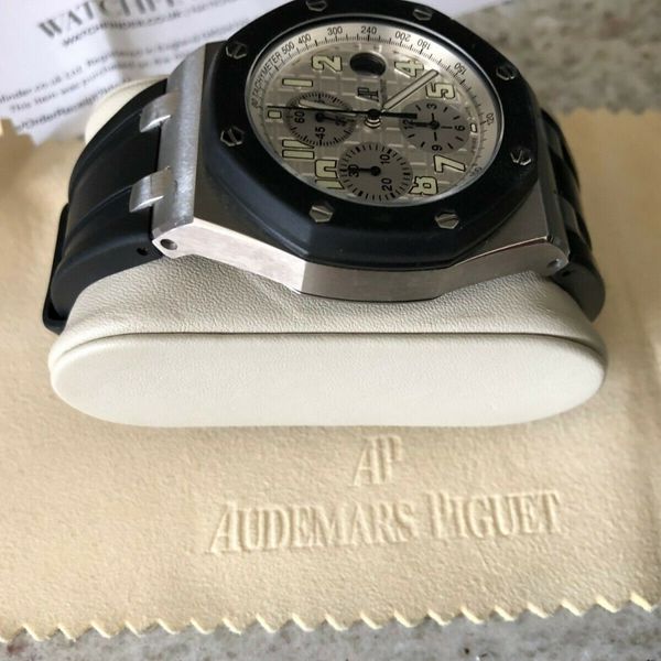 Audemars Piguet Royal Oak Offshore Watch - Silver, Boxed and Receipt ...