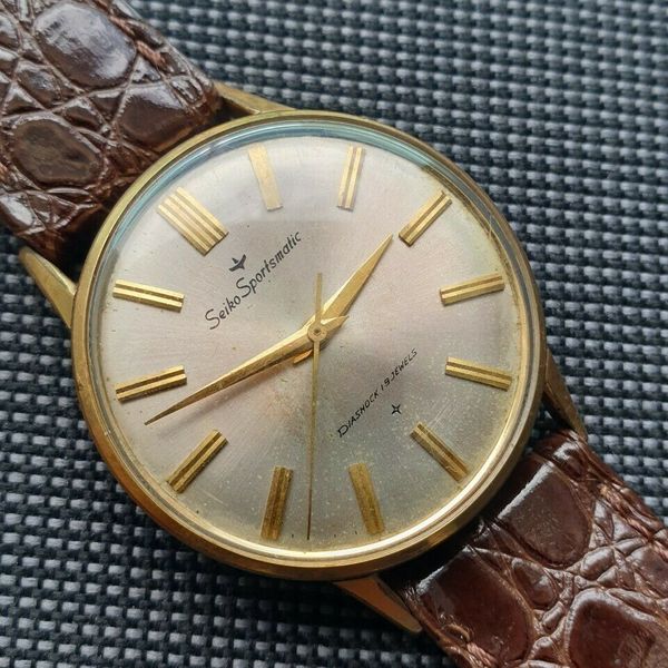 Seiko Sportsmatic 15017 19 Jewels JDM Mens Full Automatic Japan Watch ...