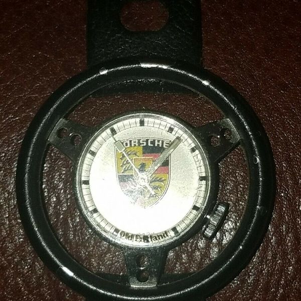 Vintage Old England PORSCHE Steering Wheel Watch | WatchCharts
