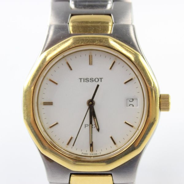 Mens Tissot PRX Two Tone Steel Watch Ref P580-W Quartz SPARES/REPAIRS ...