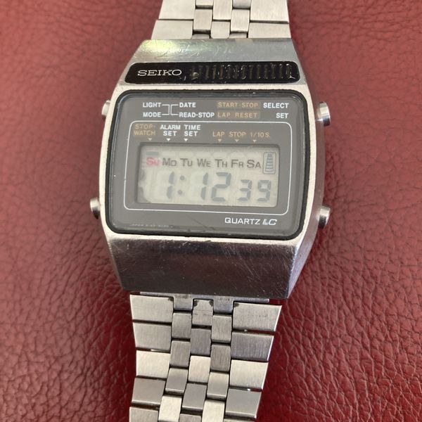 Seiko Digital Vintage Quartz Ref.A159-5009 G, Anno 1978 | WatchCharts ...
