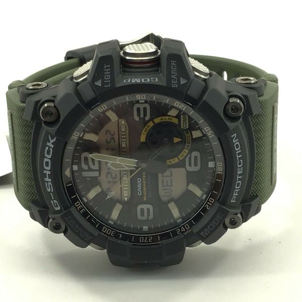 CASIO G-SHOCK TWIN SENSOR MUDMASTER GG-1000-1A3 GREEN GG-1000-1A3DR ...