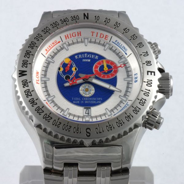 FS: Krieger Tidal Wave and Lunar Chronoscope K1001T.1R.56 With 2 dials ...