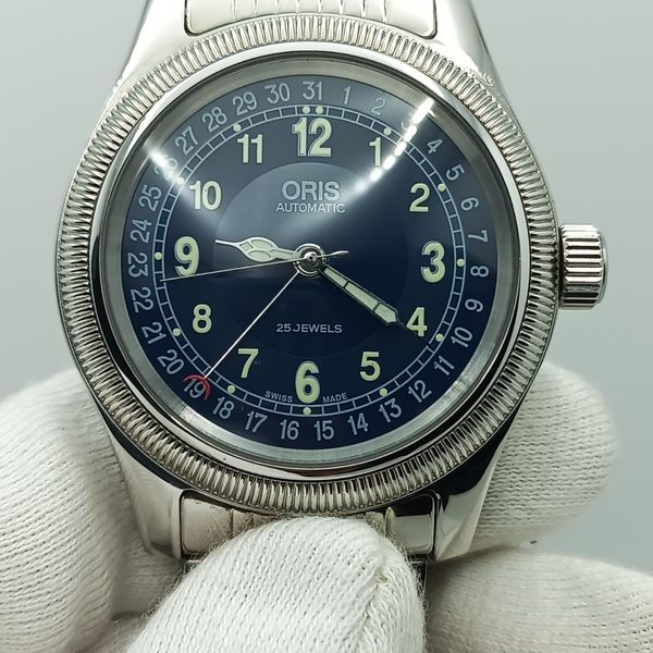 Oris Pointer Big Crown Date 7503 Swiss Made Automatic Men's Watch ...