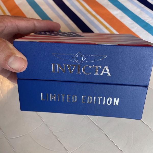 Invicta Grand Diver 27962 Automatic Limited Edition American Flag ...
