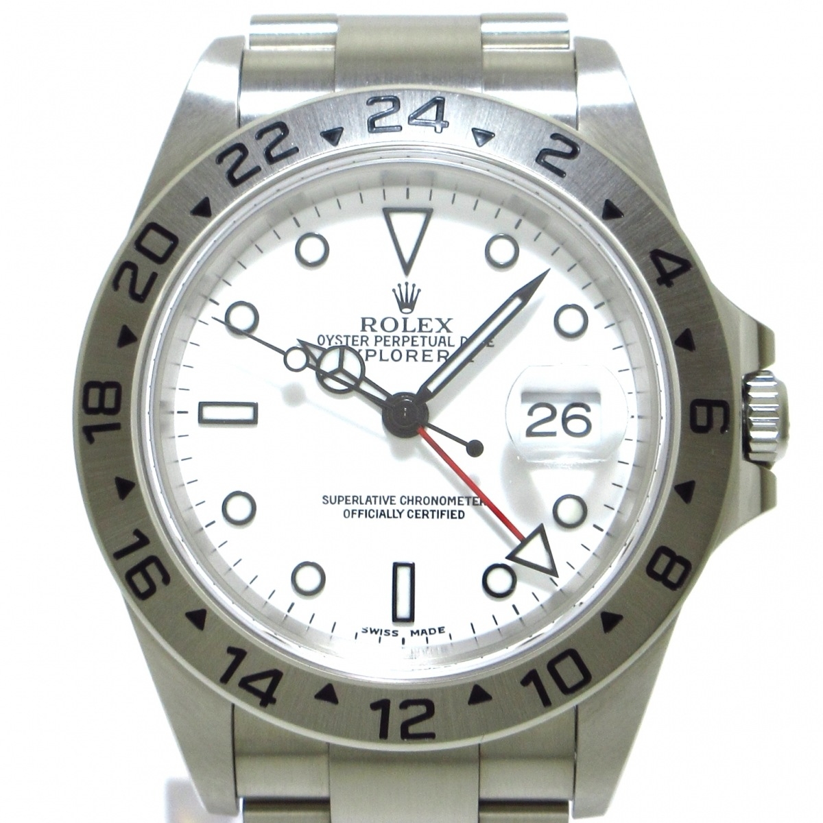 [New] [Used] ROLEX Explorer 2 Watch SS / 10 frames + remainder 3 frames ...