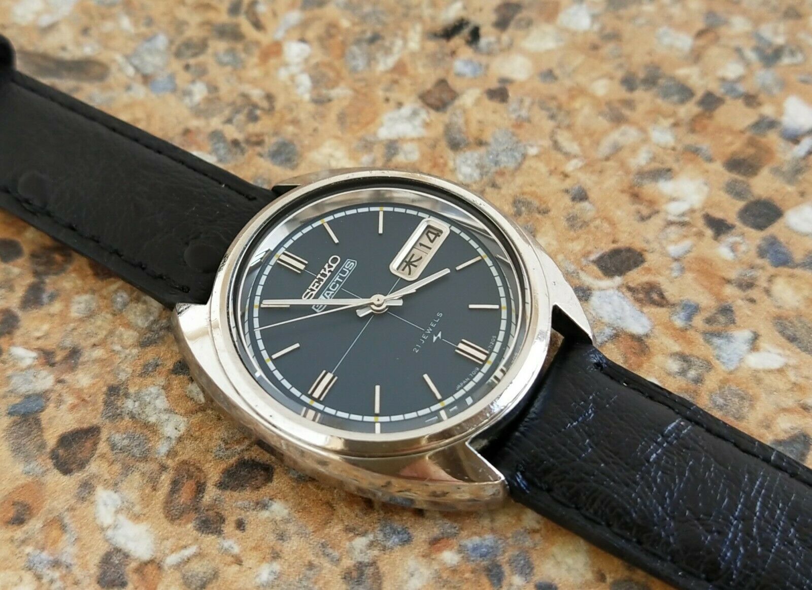 Vintage Seiko Actus 21 Jewels Automatic 7019 7070 Kanji November 1971 36.5mm | WatchCharts ...