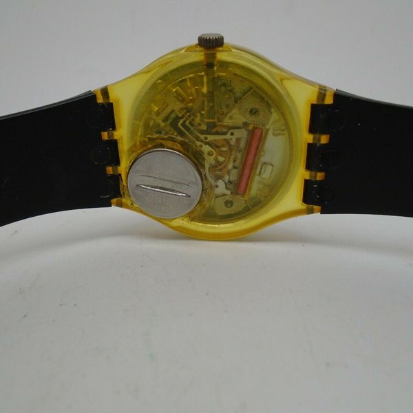 1987 Vintage SWATCH Watch With Mirror Face - needs attention - working ...