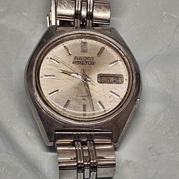 SEIKO 5 Actus Men's Automatic Watch 7019-8010 21 Jewels Wristwatch | WatchCharts Marketplace