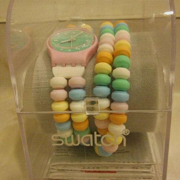 New in box Swatch Caramellissima - Candy Beads Watch | WatchCharts