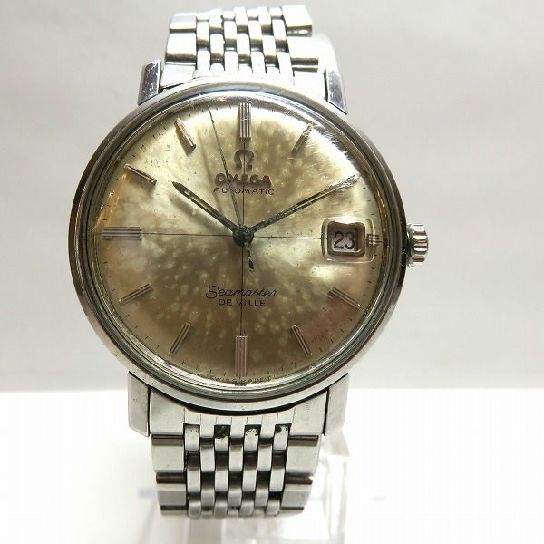 Omega Seamaster Devil W Name Automatic winding Working product Silver ...