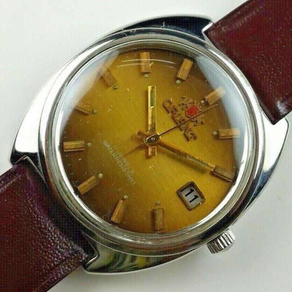 VINTAGE ORIENT 20321 WINDING 17J JAPAN MEN'S WRIST WATCH E0617 ...