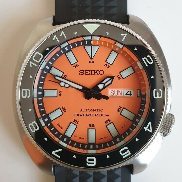 Seiko Orange SRP251 in SKX Turtle Case | WatchCharts Marketplace