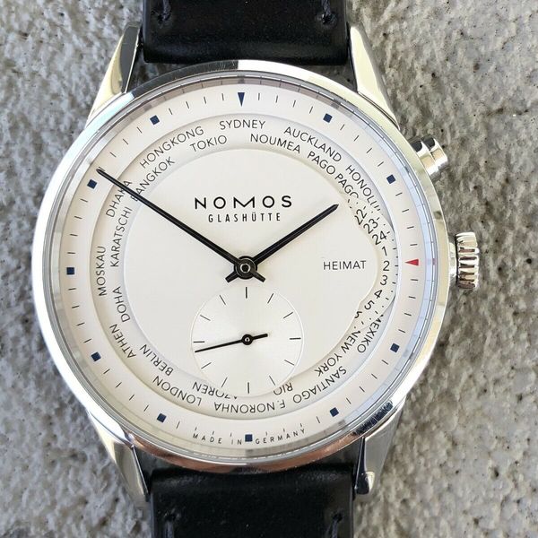 Nomos Zurich Weltzeit World Time 805 - 2013 w/ box and papers ...