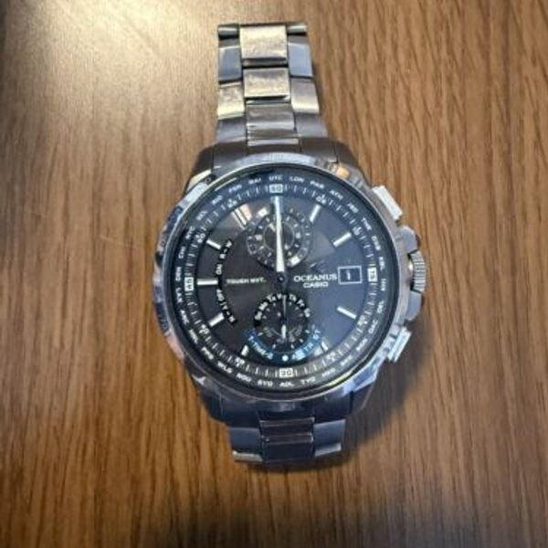 ***NEAR MINT** CASIO OCEANUS OCWâ T1000 Men's watch Solar Power ...