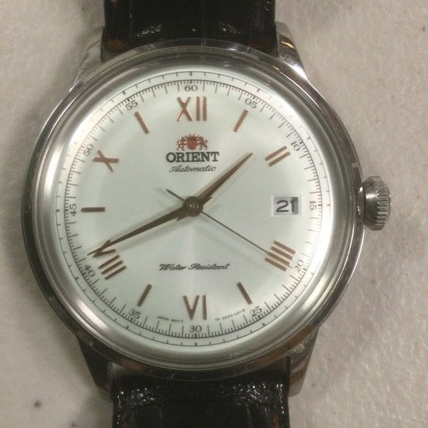 Orient Automatic AC00-C1-A CS Date Men's Watch WL Leather Band ...