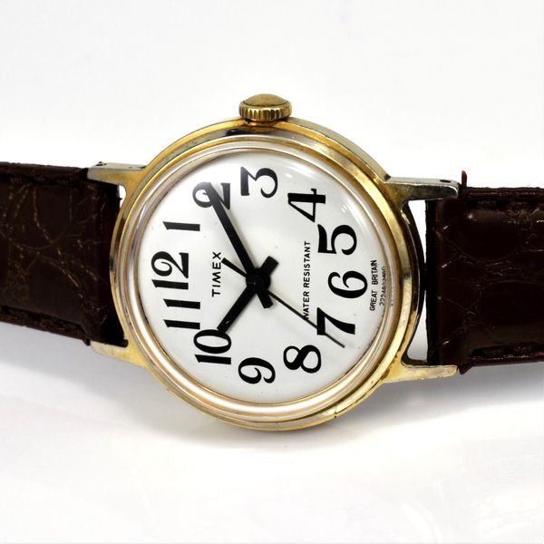 Vintage 1980 Timex Sprite WR Men Watch Great Britain New PVC Strap ...