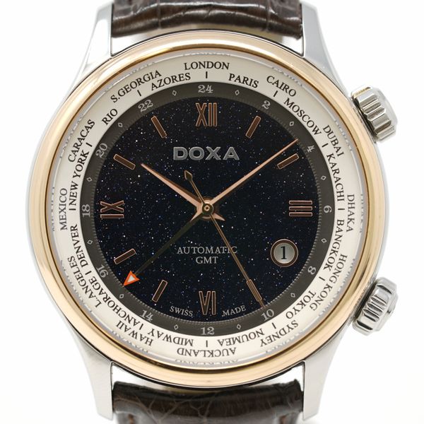 [$3,699 USD] FS: Pre-Owned Doxa Blue Planet GMT Limited Edition D181RBU ...