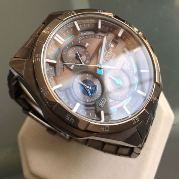 Mens Genuine Casio Edifice Chronograph EFR-556GY-1AV Gunmetal Grey ...