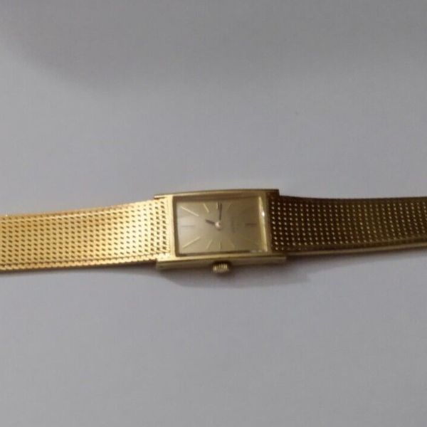 18K SOLID GOLD OMEGA MANUAL WIND LADIES WRIST WATCH | WatchCharts ...